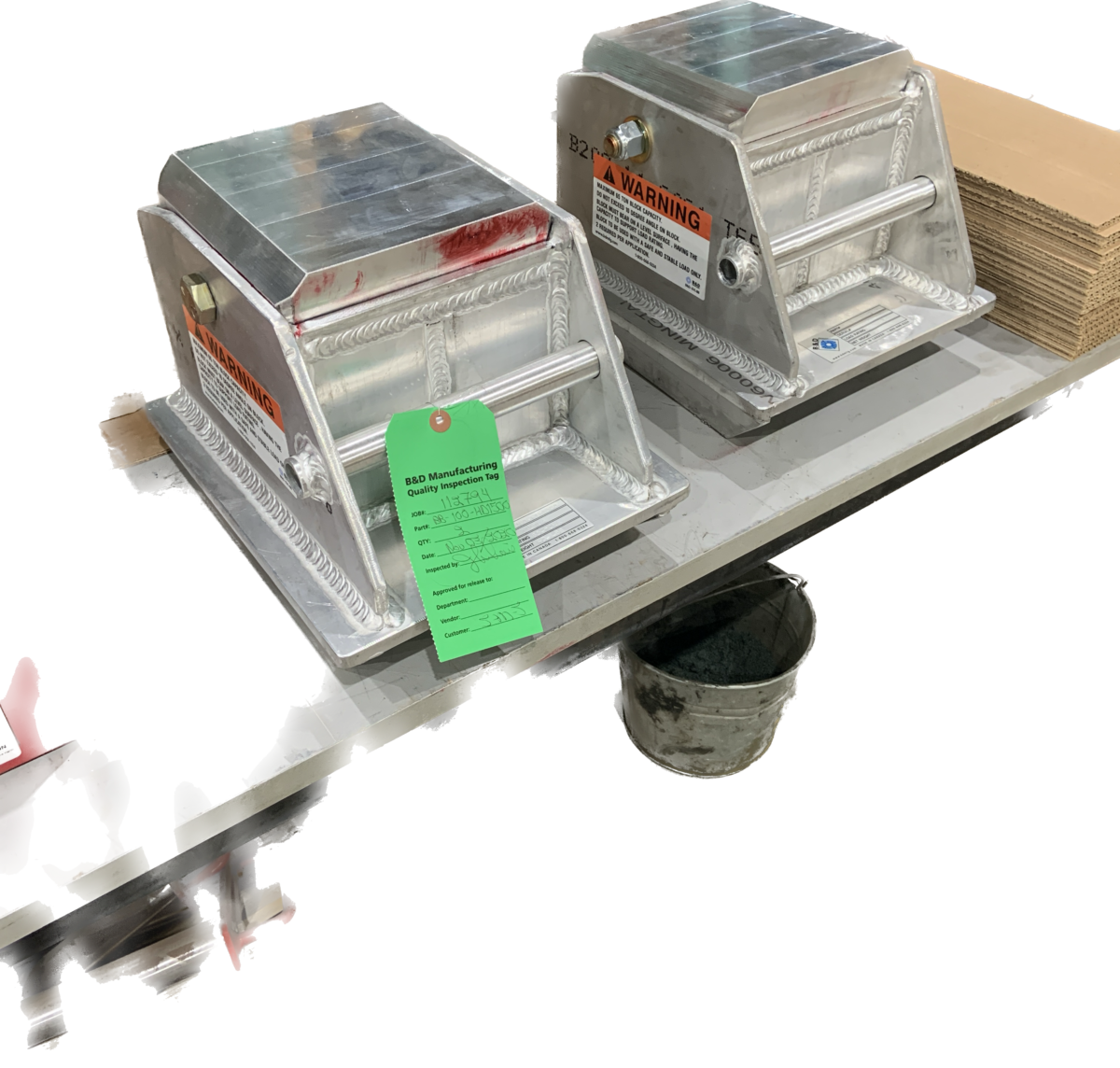 Body Blocks BB-SVL-8 | B&D Manufacturing