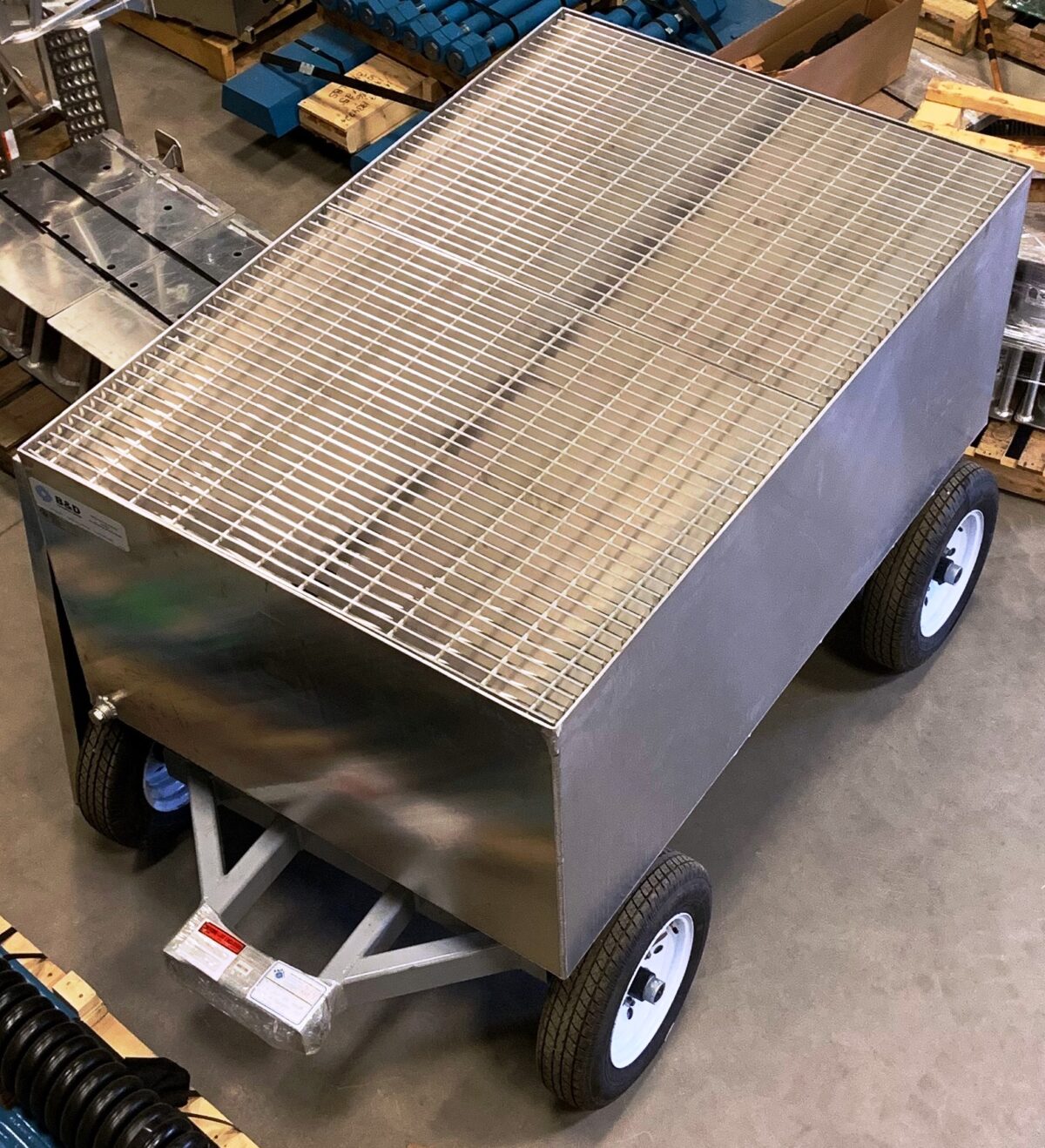 Oil Drip Carts | B&D Manufacturing