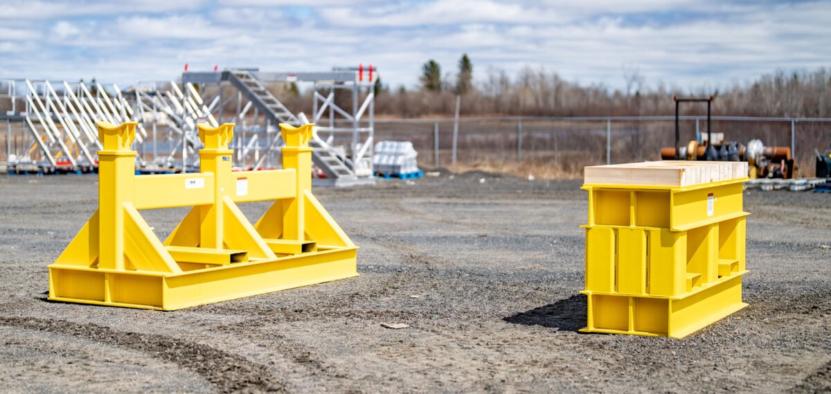 Axle Box & Torque Tube Stands-Mining Haul Trucks | B&D Manufacturing